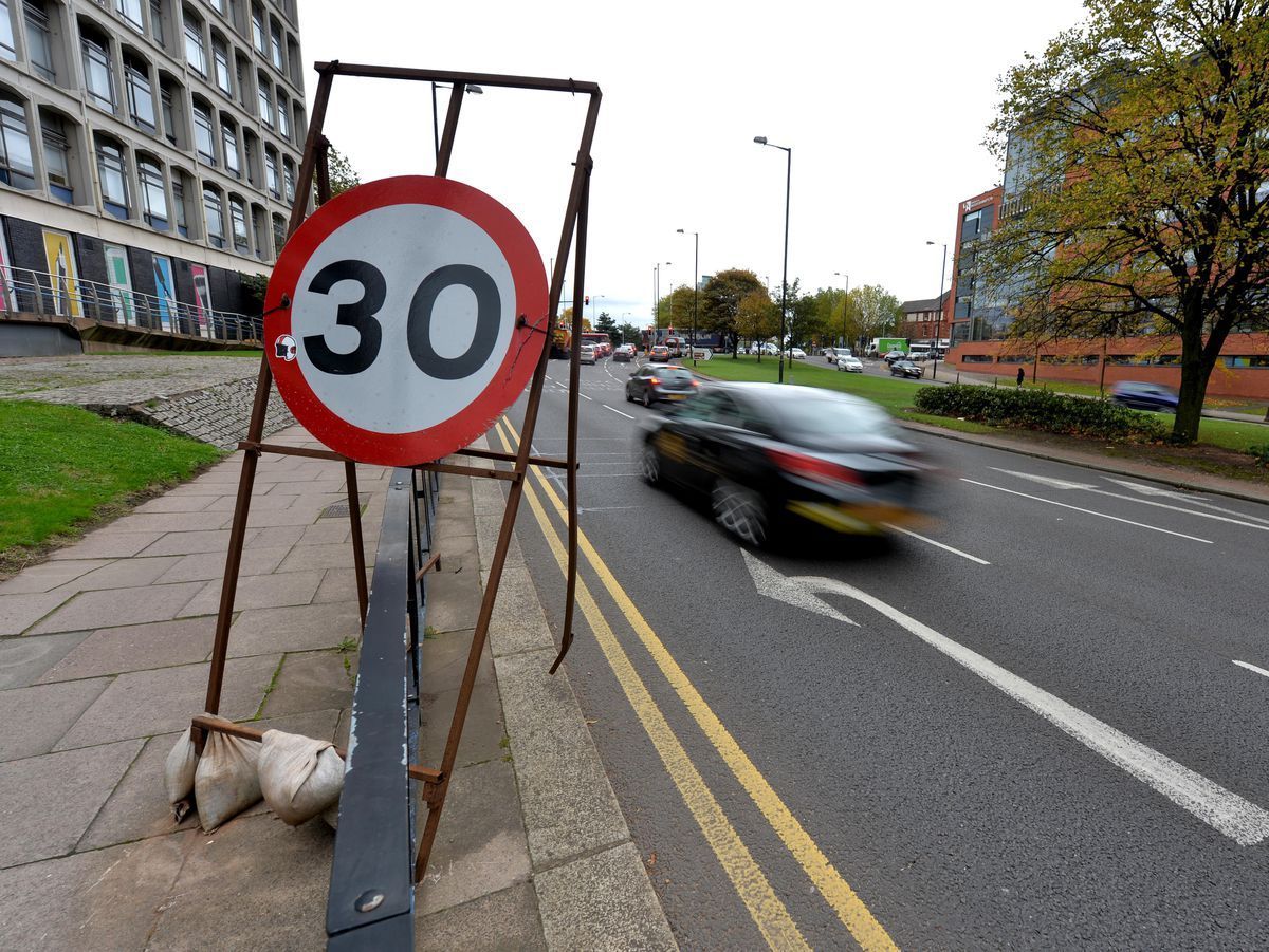 New flashing speed signs on Wolverhampton ring road ready to be ...