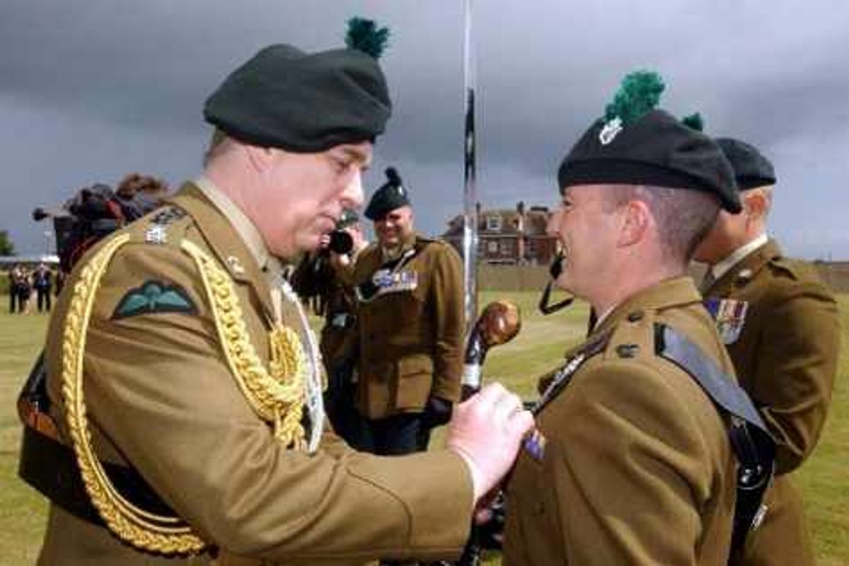 Duke of York honours Royal Irish Regiment | Shropshire Star
