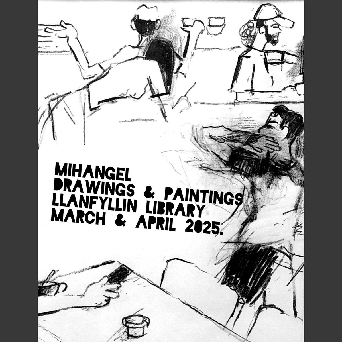 Beautifully light-hearted art exhibition at Llanfyllin Library ...