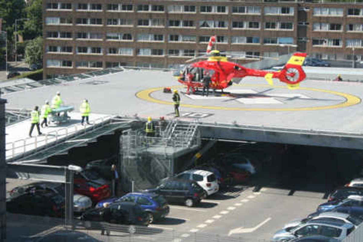 Shropshire woman is hospital's first airlift patient | Shropshire Star