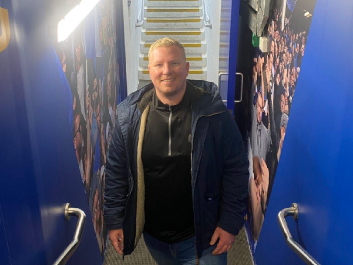 Everton fan who travelled from South Africa ‘shattered’ as derby is ...