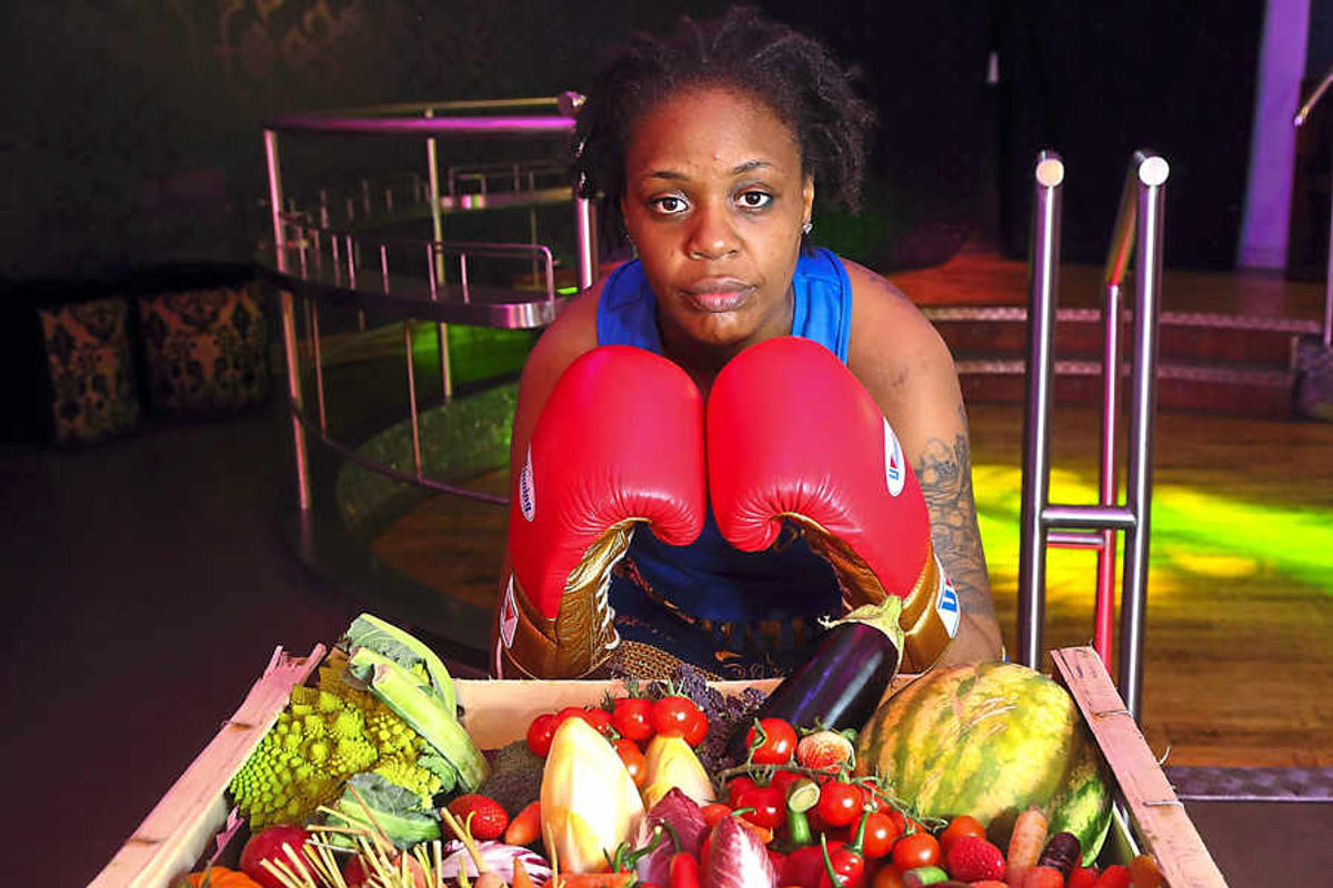 Packing a punch: Lauren the vegan boxer's fighting talk on food ...