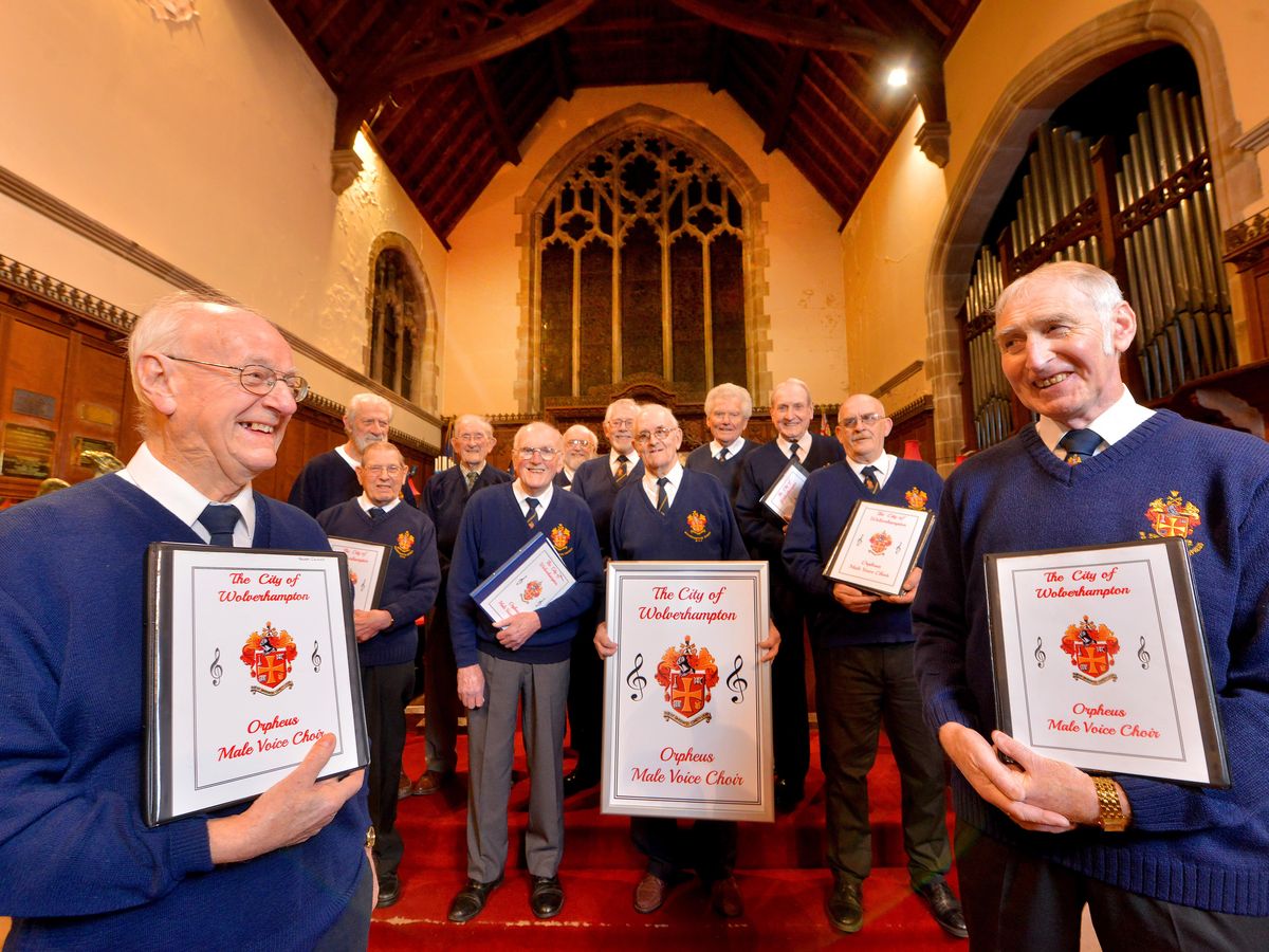 Wolverhampton Orpheus Male Voice Choir on song in search for new ...