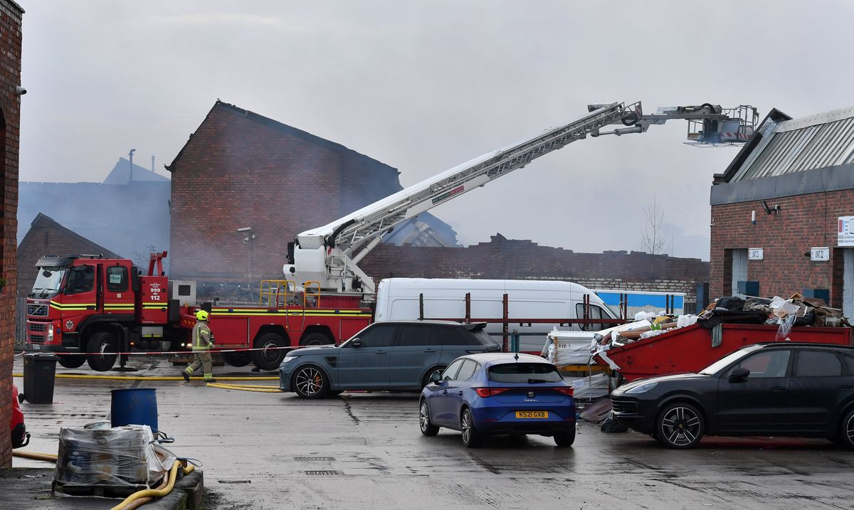 Watch: Dramatic new pictures show the aftermath of the Wolverhampton ...