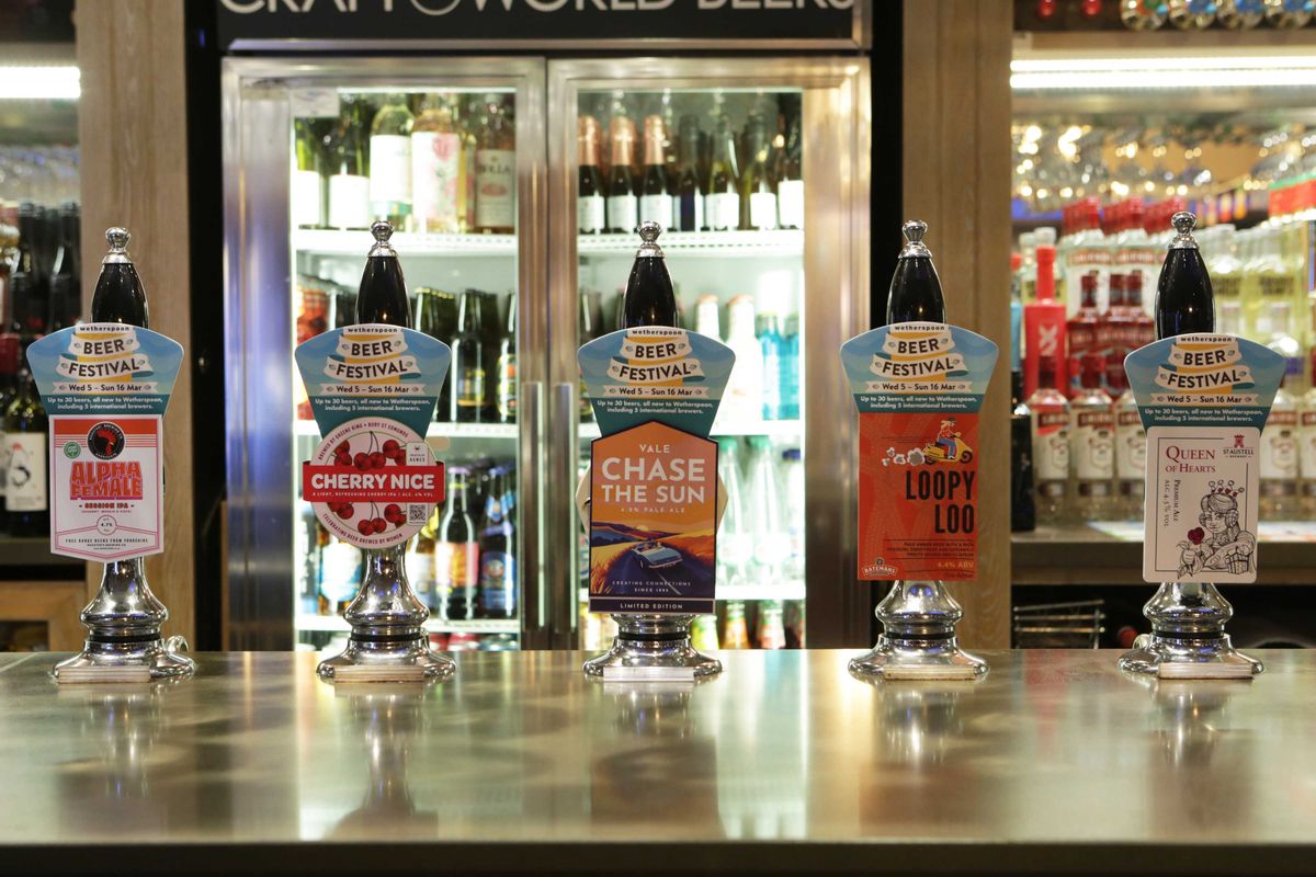 13 amazing beers featured at the Wetherspoons beer festival at Black ...