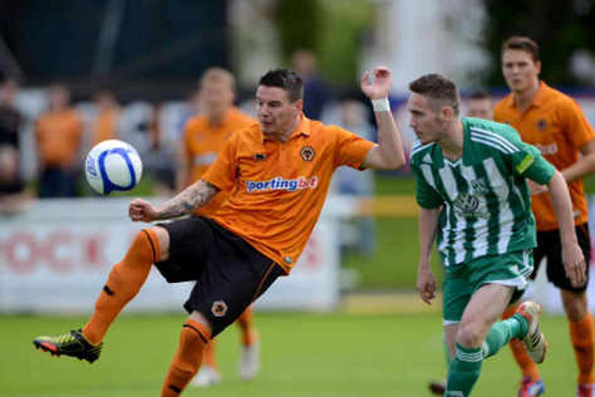 Adam Hammill on his way out of Molineux | Express & Star