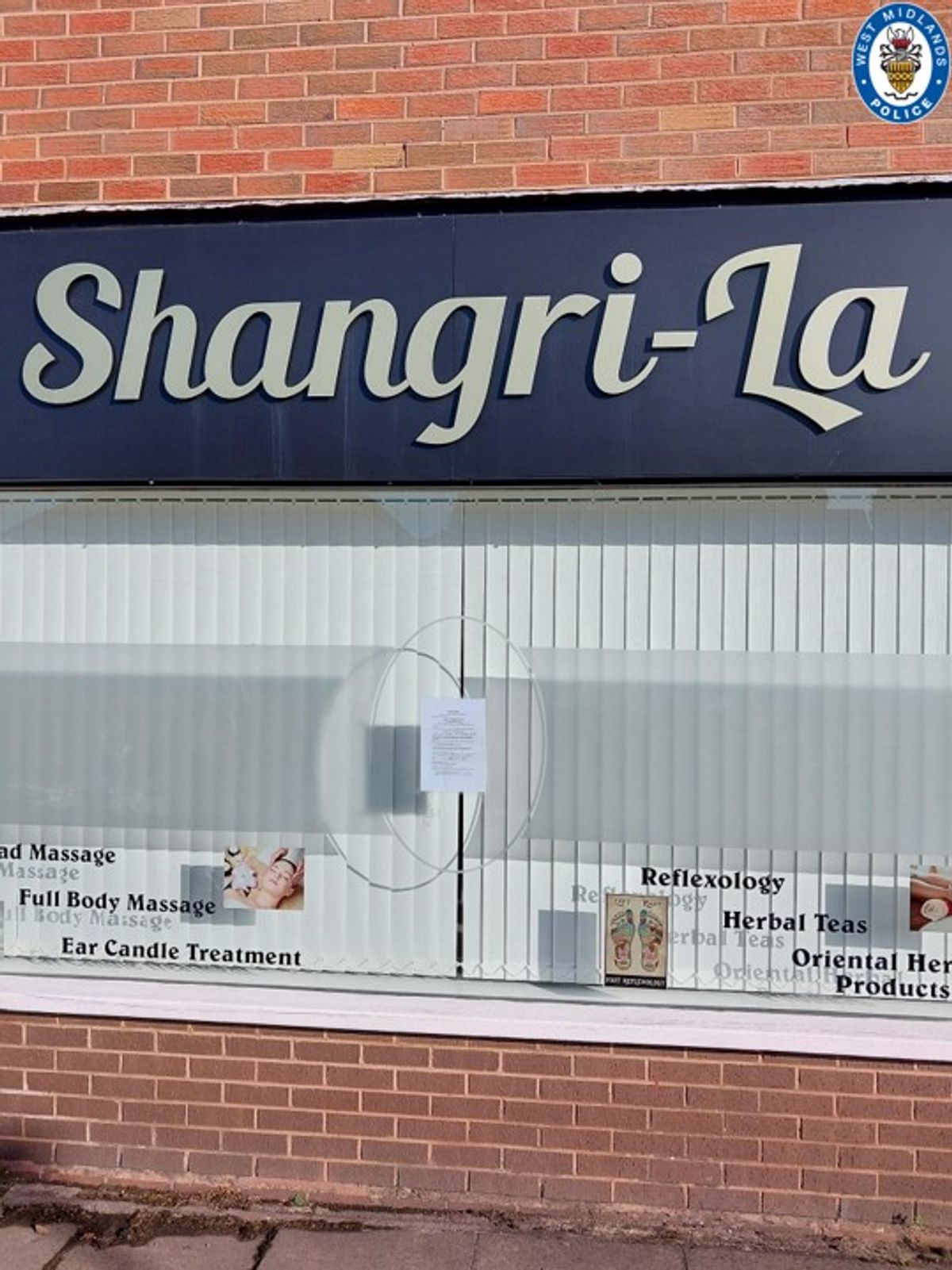 Sutton Coldfield massage parlour temporarily shut as police launch an investigation into ...