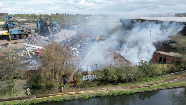 Watch: Drone footage captures aftermath of Smethwick blaze | Express & Star
