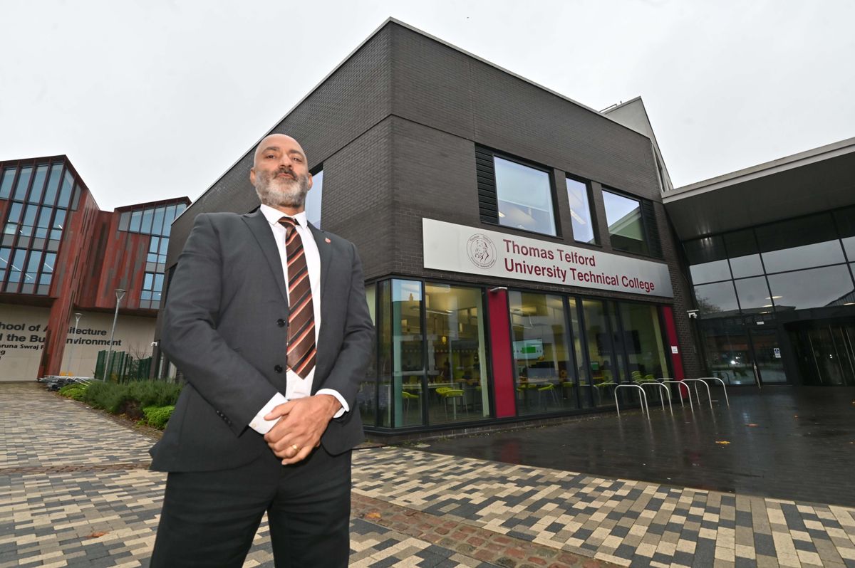 We visit the Thomas Telford college where ambition, careers education ...