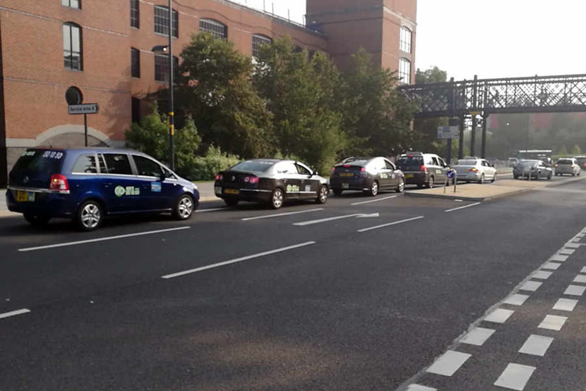 Watch: Striking Go Carz taxi drivers in protest convoy through Telford ...