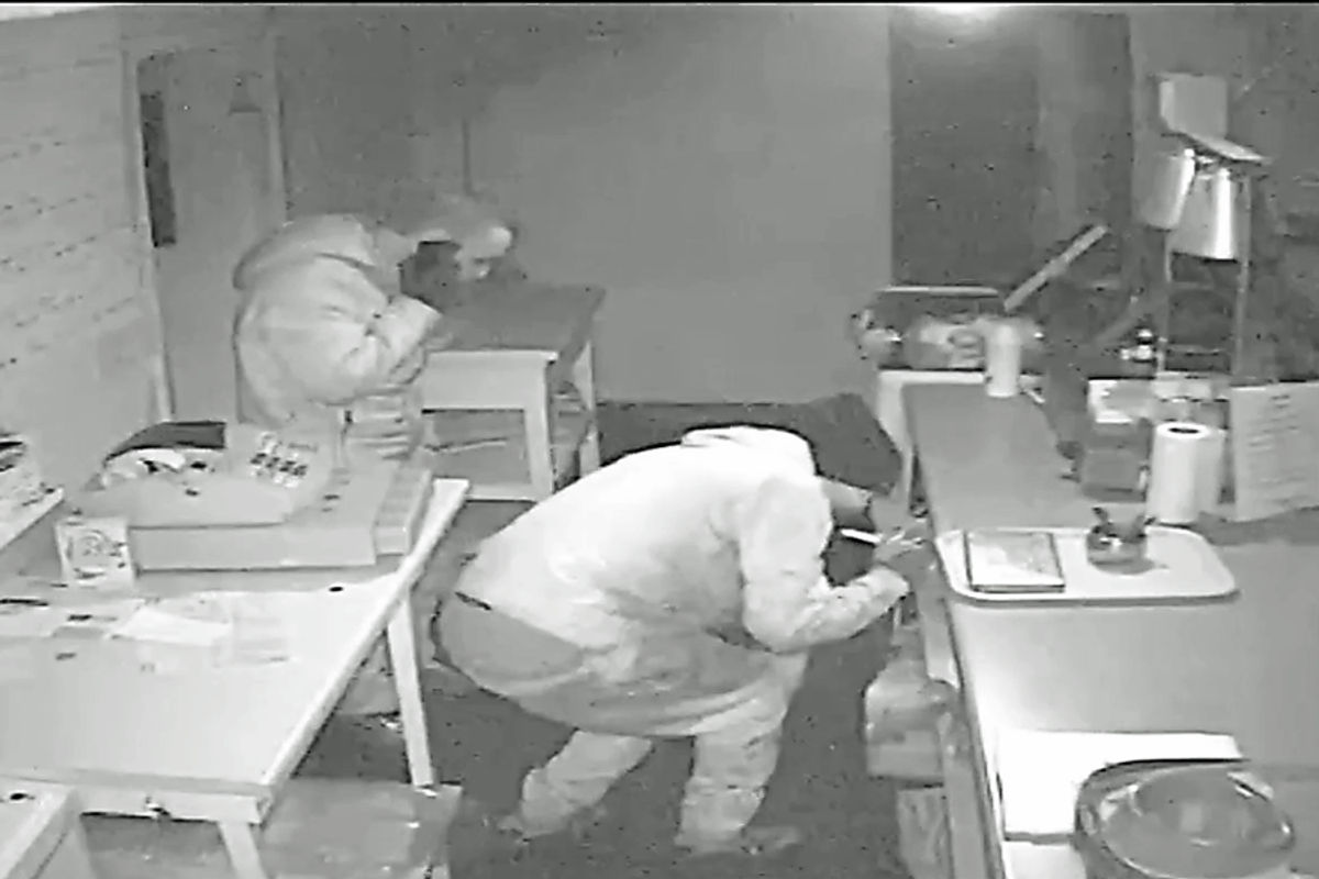 WATCH: Cafe raiders go back for seconds after smashing way into ...