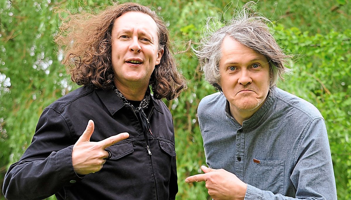 Ned's Atomic Dustbin's Jonn Penney and The Wonder Stuff's Miles Hunt ...