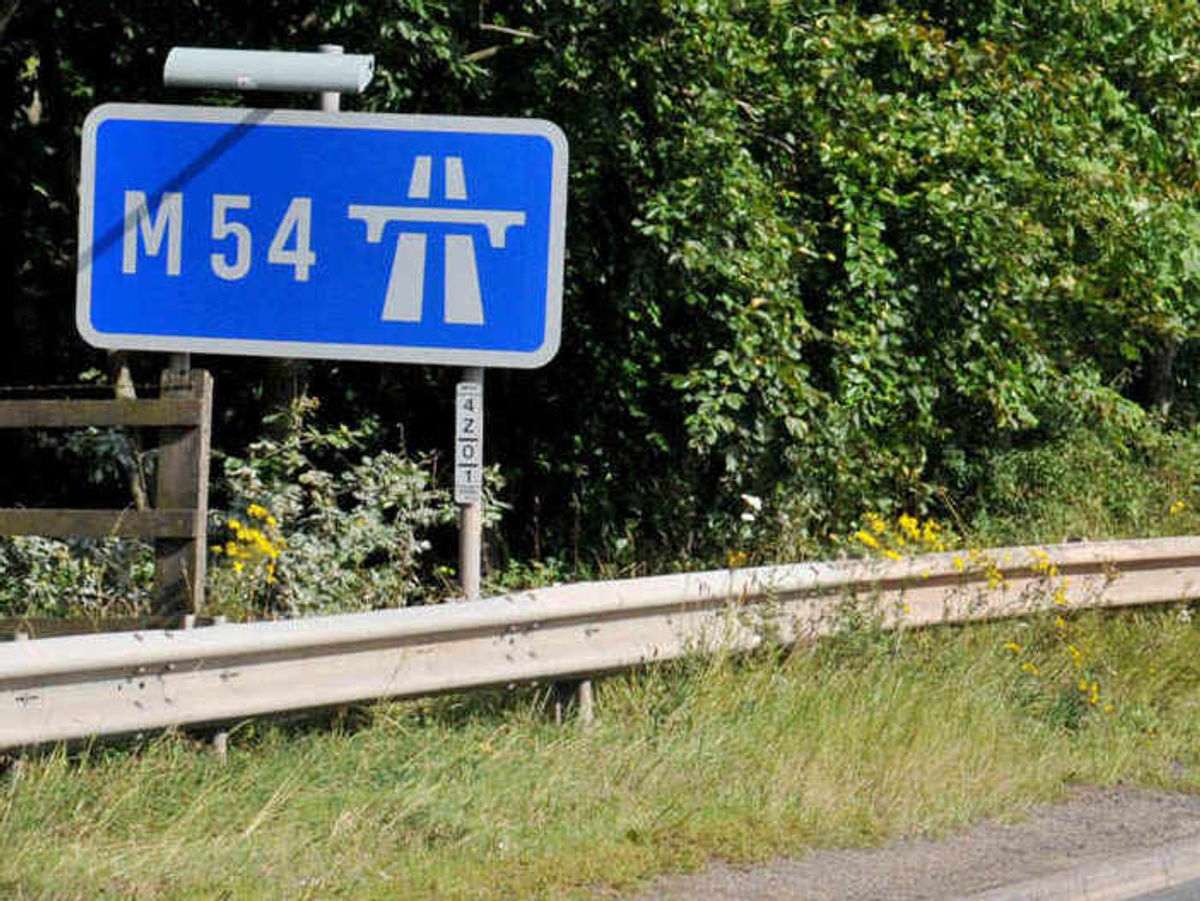 Police reopen M54 after multi-vehicle crash | Express & Star