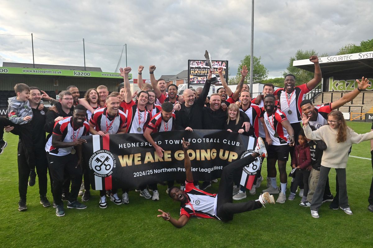 'We're going up!': 21 fantastic photos showing promoted Hednesford Town ...