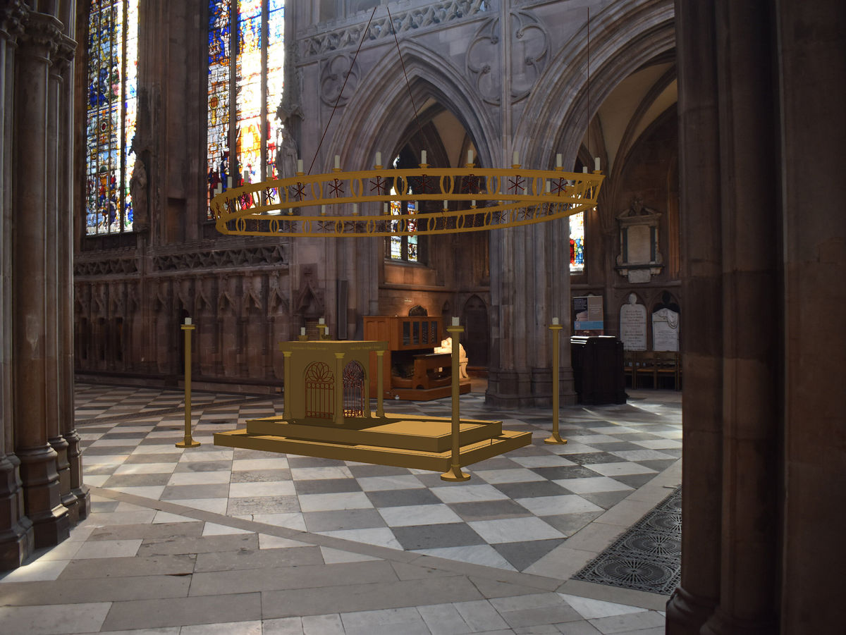 Shrine to first Bishop of Lichfield returning to Cathedral | Express & Star