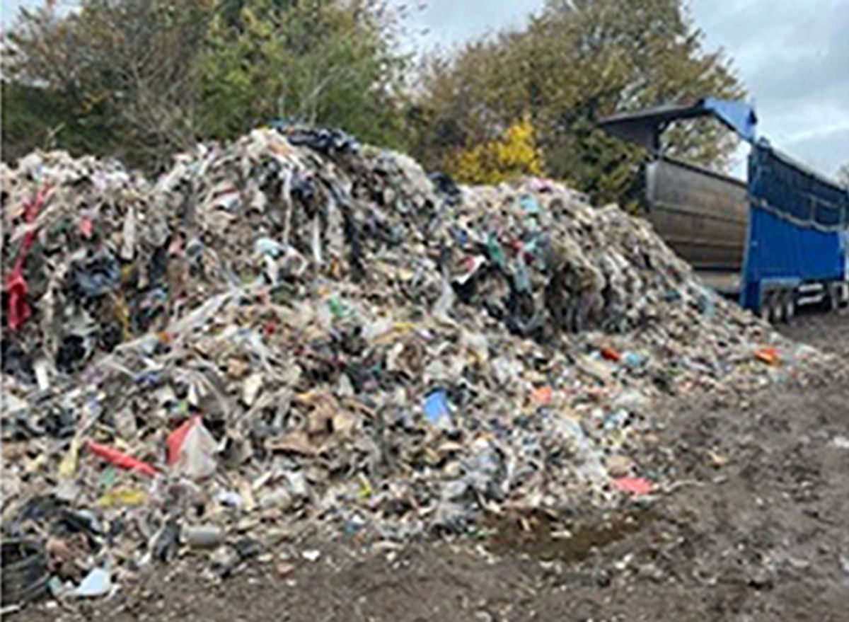 Man, 43, arrested and bailed after 20 tonnes of waste fly-tipped near ...