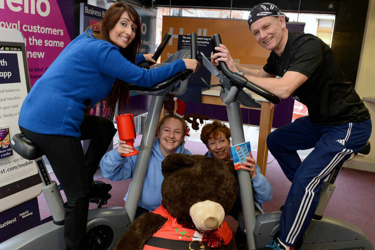 Hero 'Blind Dave' Heeley gets back on the saddle | Express & Star