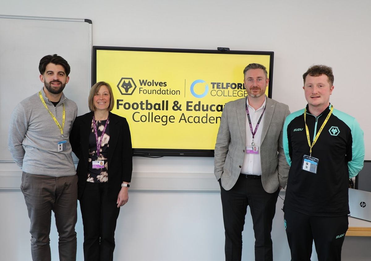 Telford College enrolling now for new Wolves football course ...
