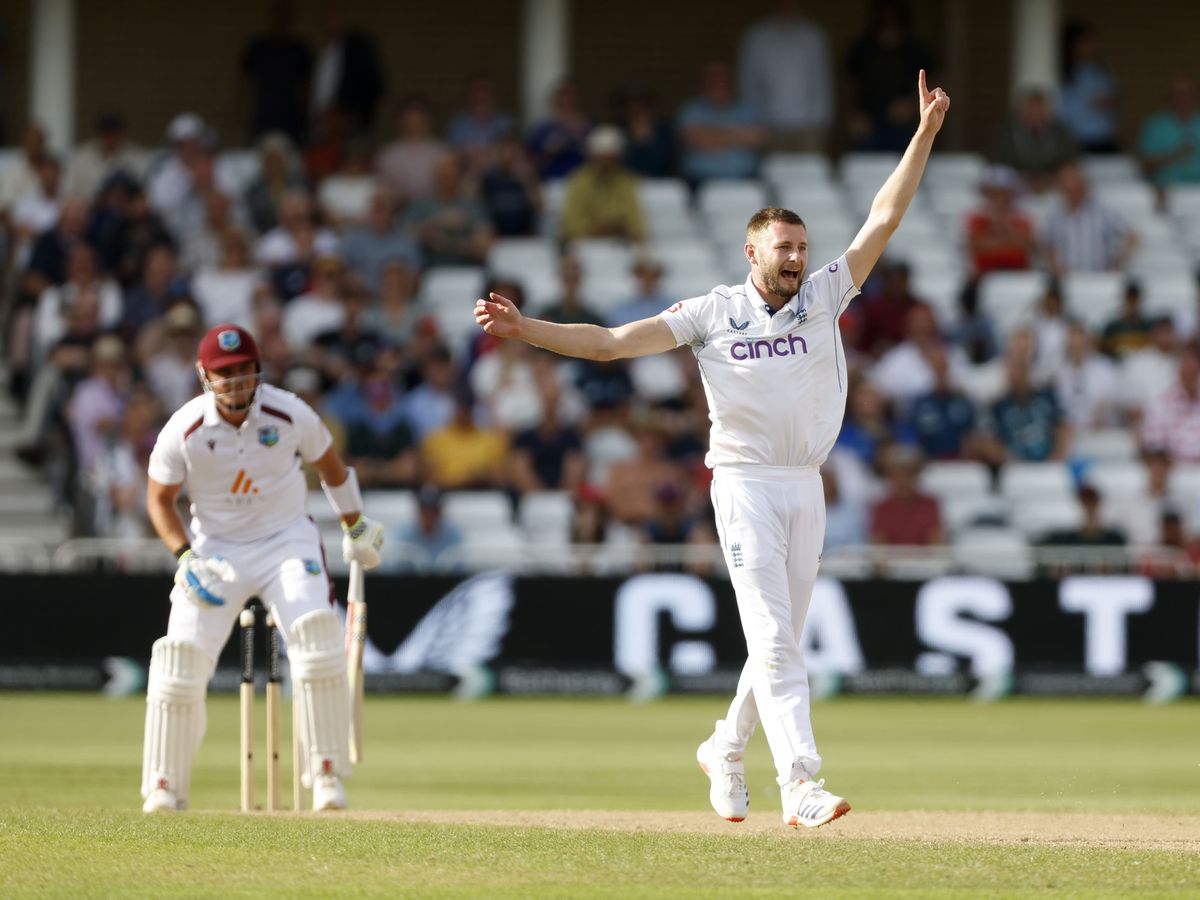 England lose three late wickets after Gus Atkinson helps peg back West Indies | Shropshire Star