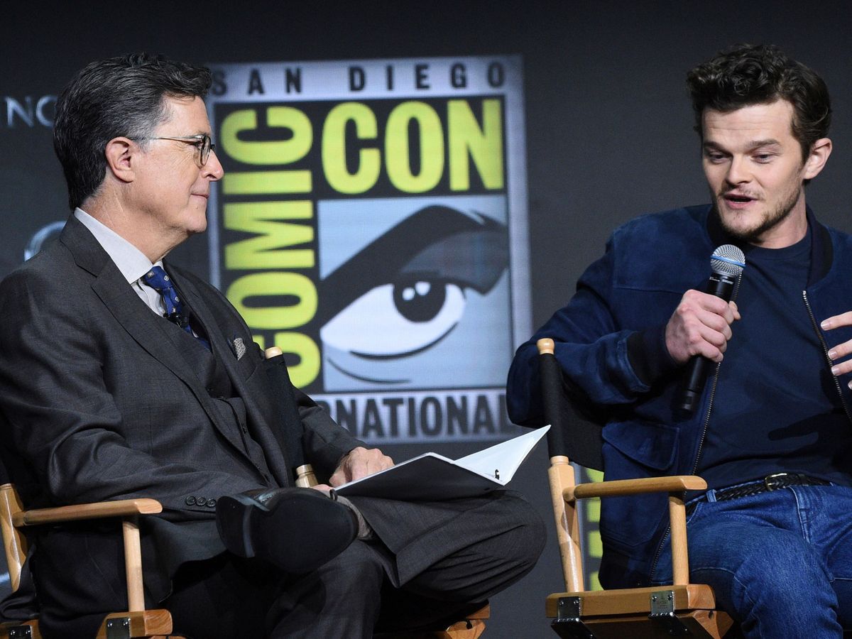 Colbert jokingly offered role in Lord Of The Rings series during Comic ...
