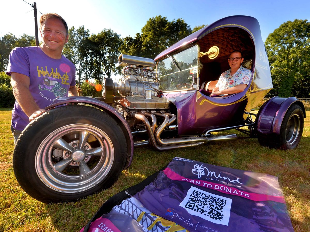 1,000-mile charity hot-rod ride stops in on county | Shropshire Star