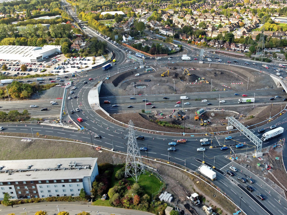 Continued Junction 10 roadworks spells M6 misery | Express & Star
