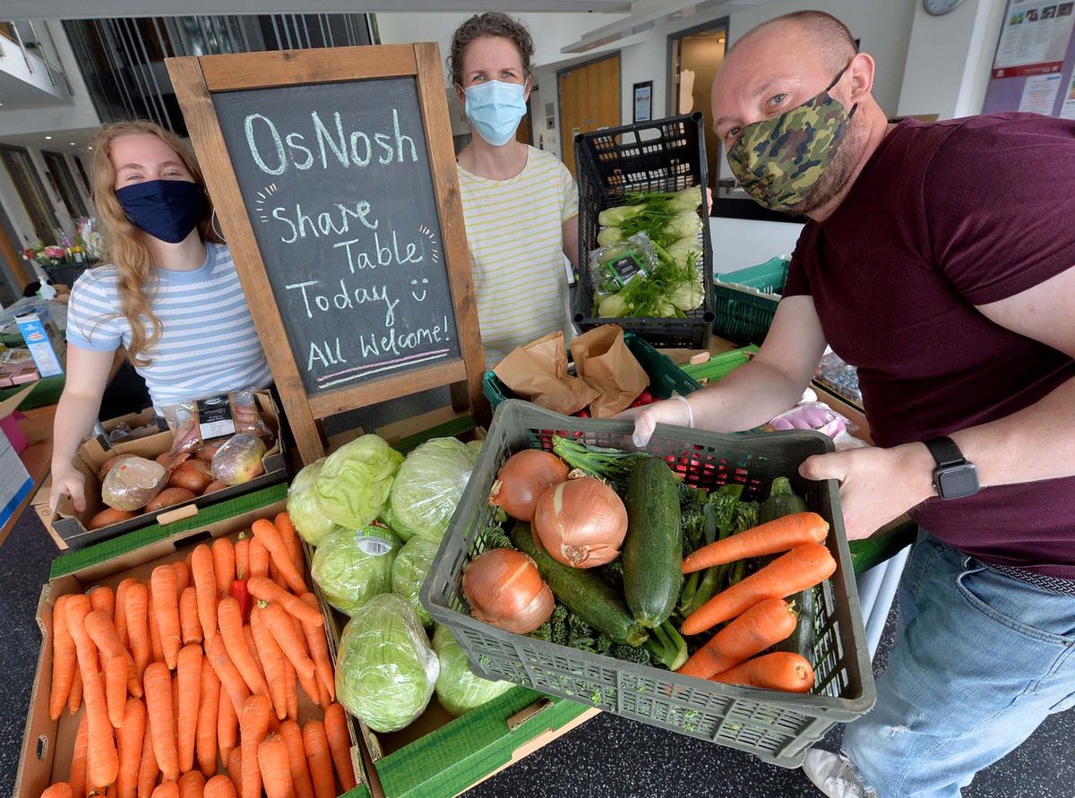 Osnosh helps cut food bills with food share table and community lunch ...