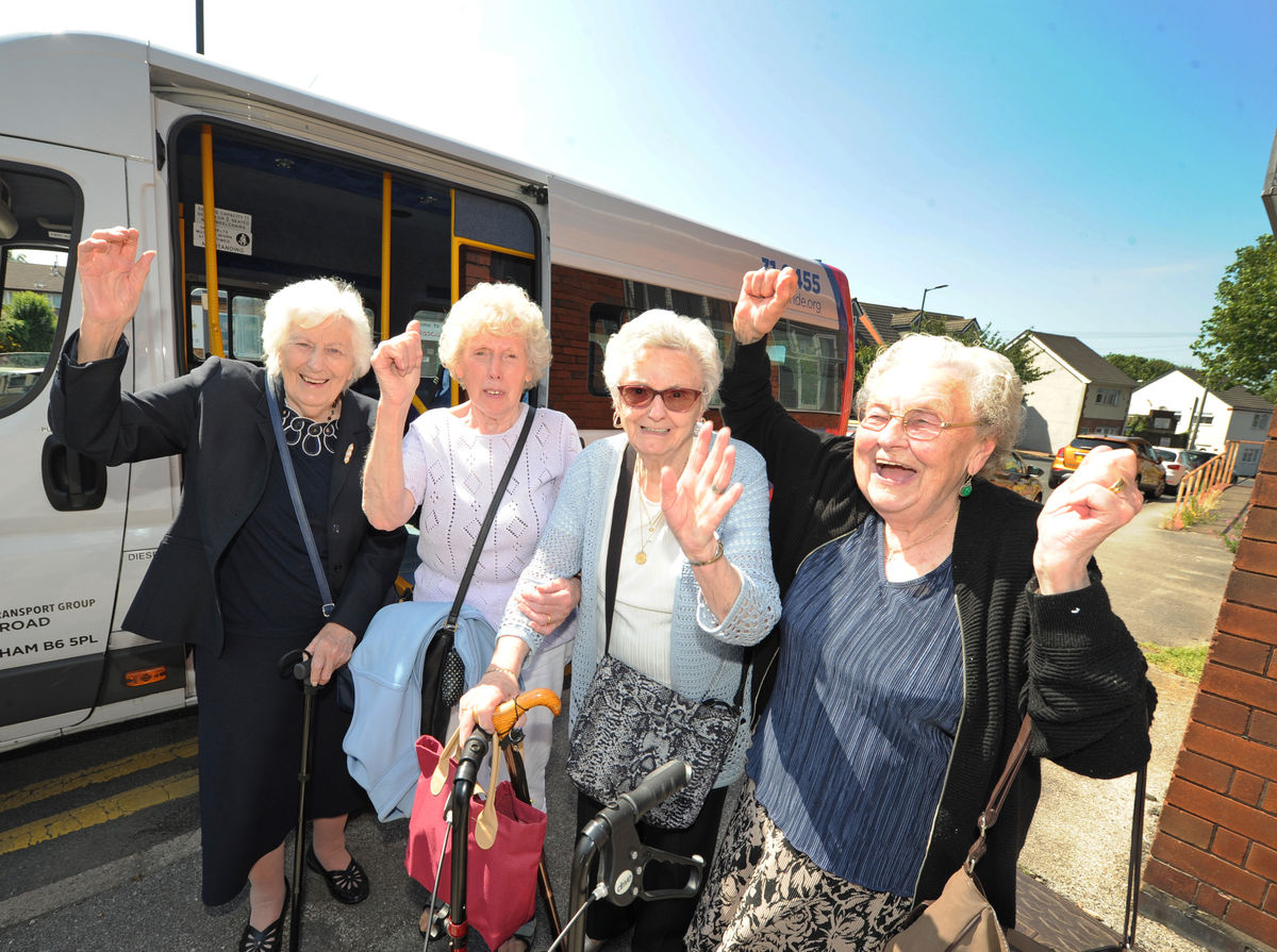 Ring and Ride passengers celebrate as 'lifeline' bus service set to be ...
