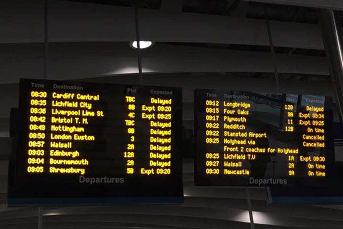 Shropshire passengers affected by train cancellations and severe delays after 'vandalism' causes ...