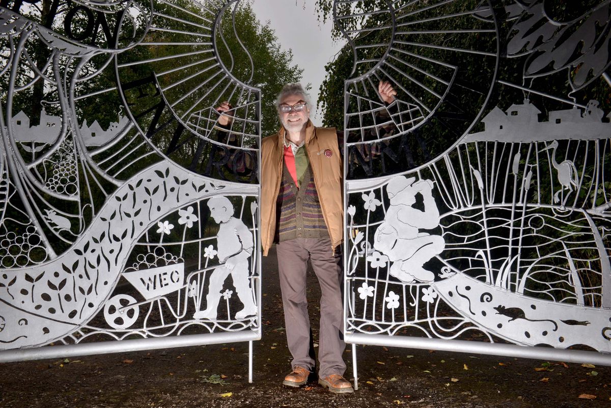 'A true community project': Wolverhampton gates created by JRR Tolkien ...