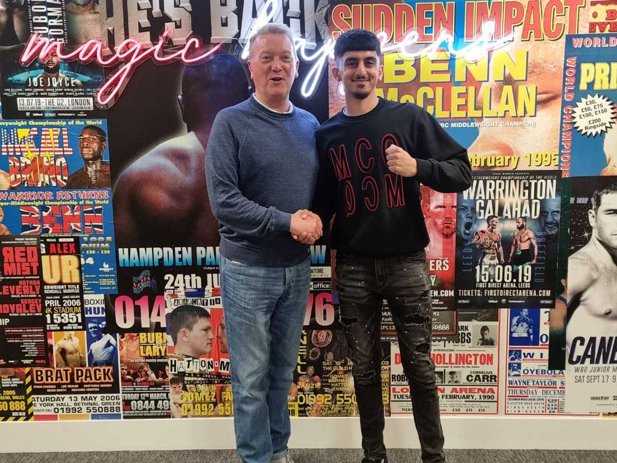 Telford's Raheem Muhammad raring to go for second professional fight ...