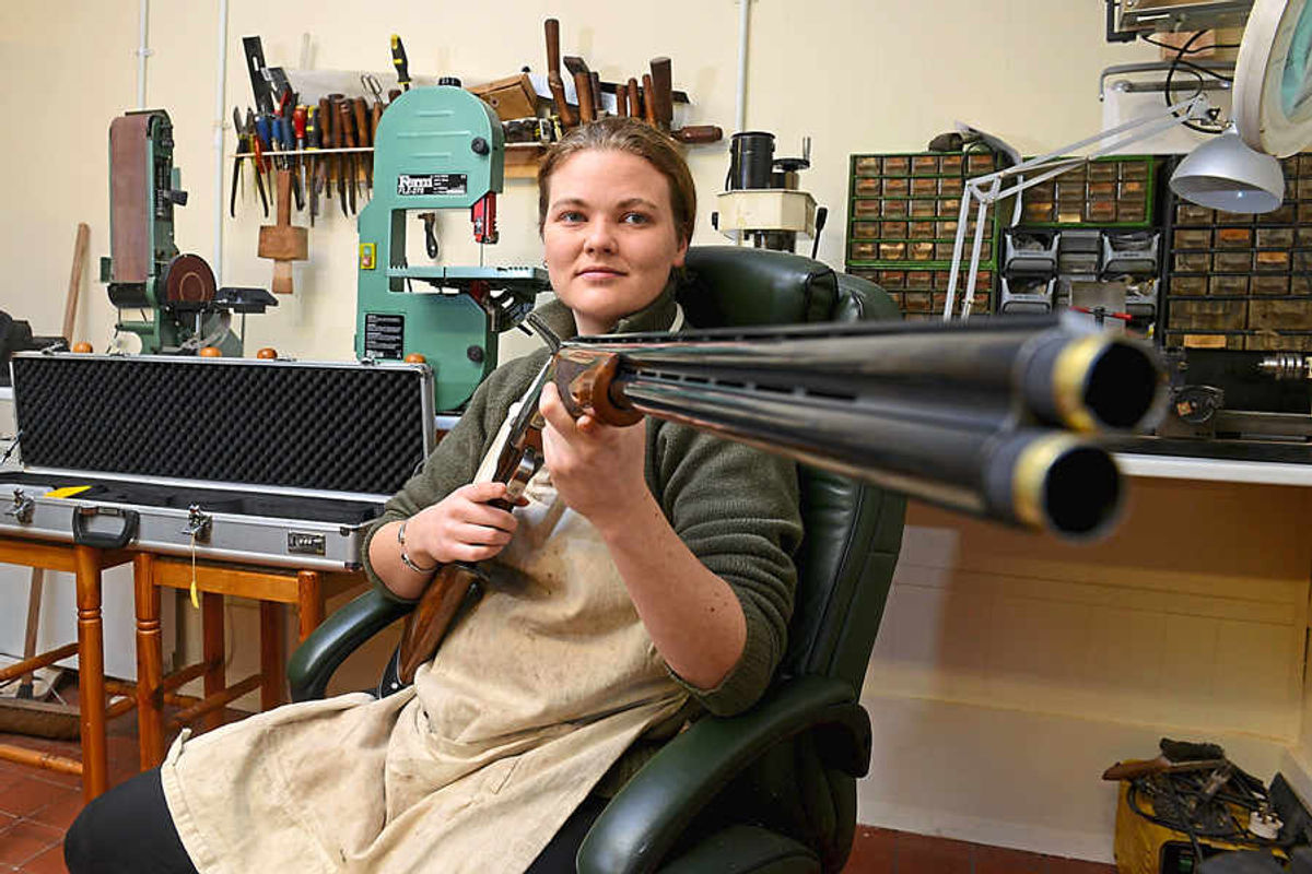Watch: Shropshire woman sets her sights on life as a gunsmith ...