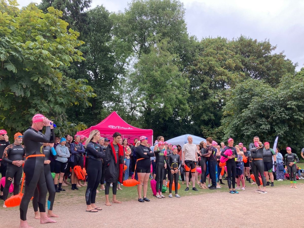 Open water swimmers take the plunge in Ellesmere to raise case for ...