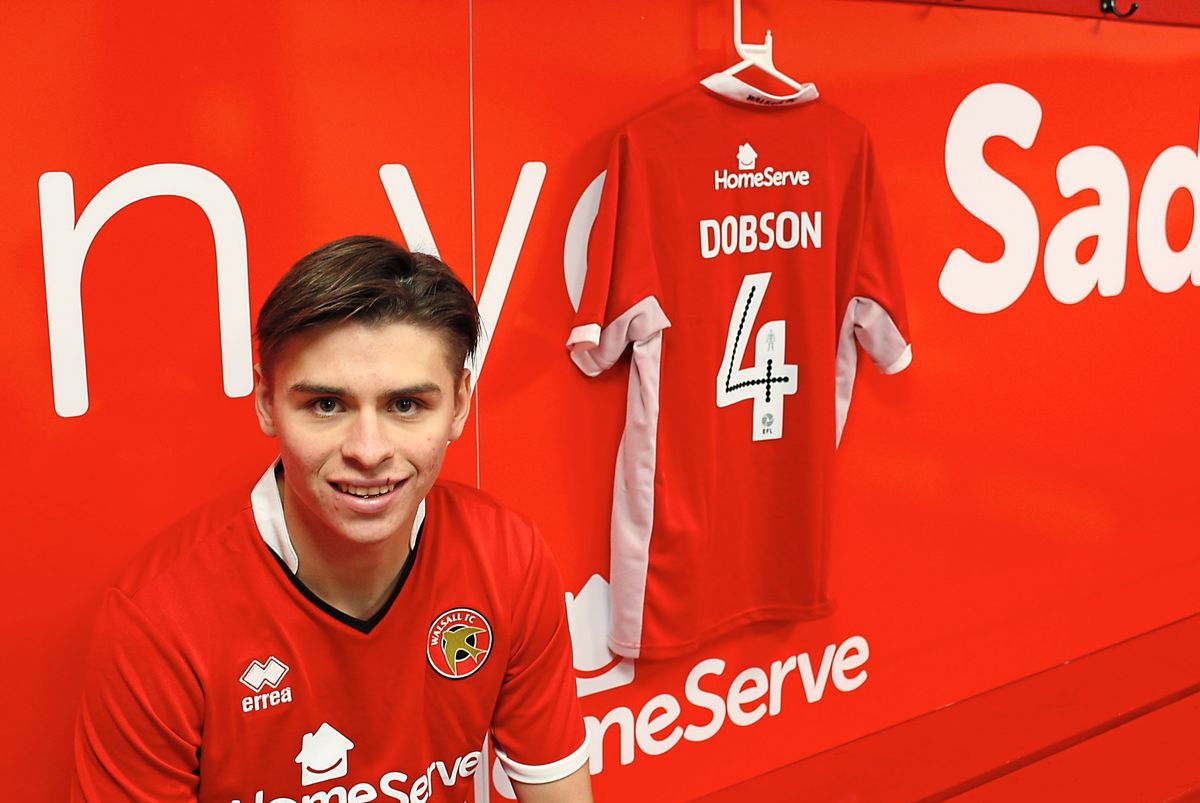 George Dobson delighted to be back with Walsall | Express & Star