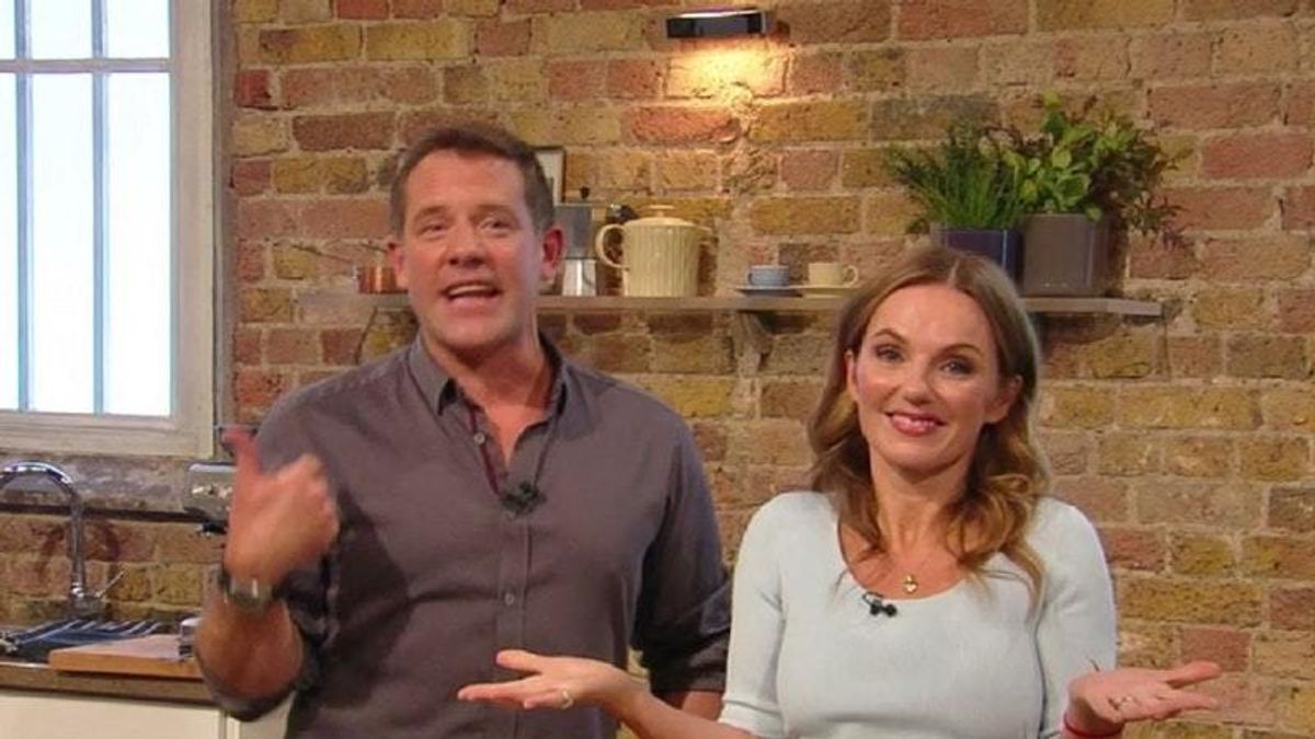 Chatty Geri Horner jokes that she 'ruined' Saturday Kitchen ...