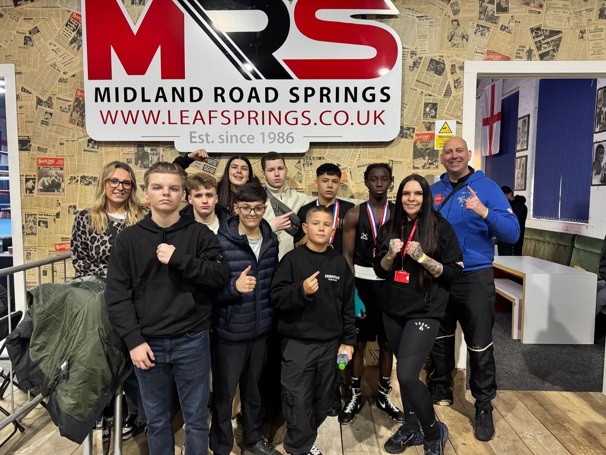 Telford boxing club hope for 'incredible year' following fantastic ...