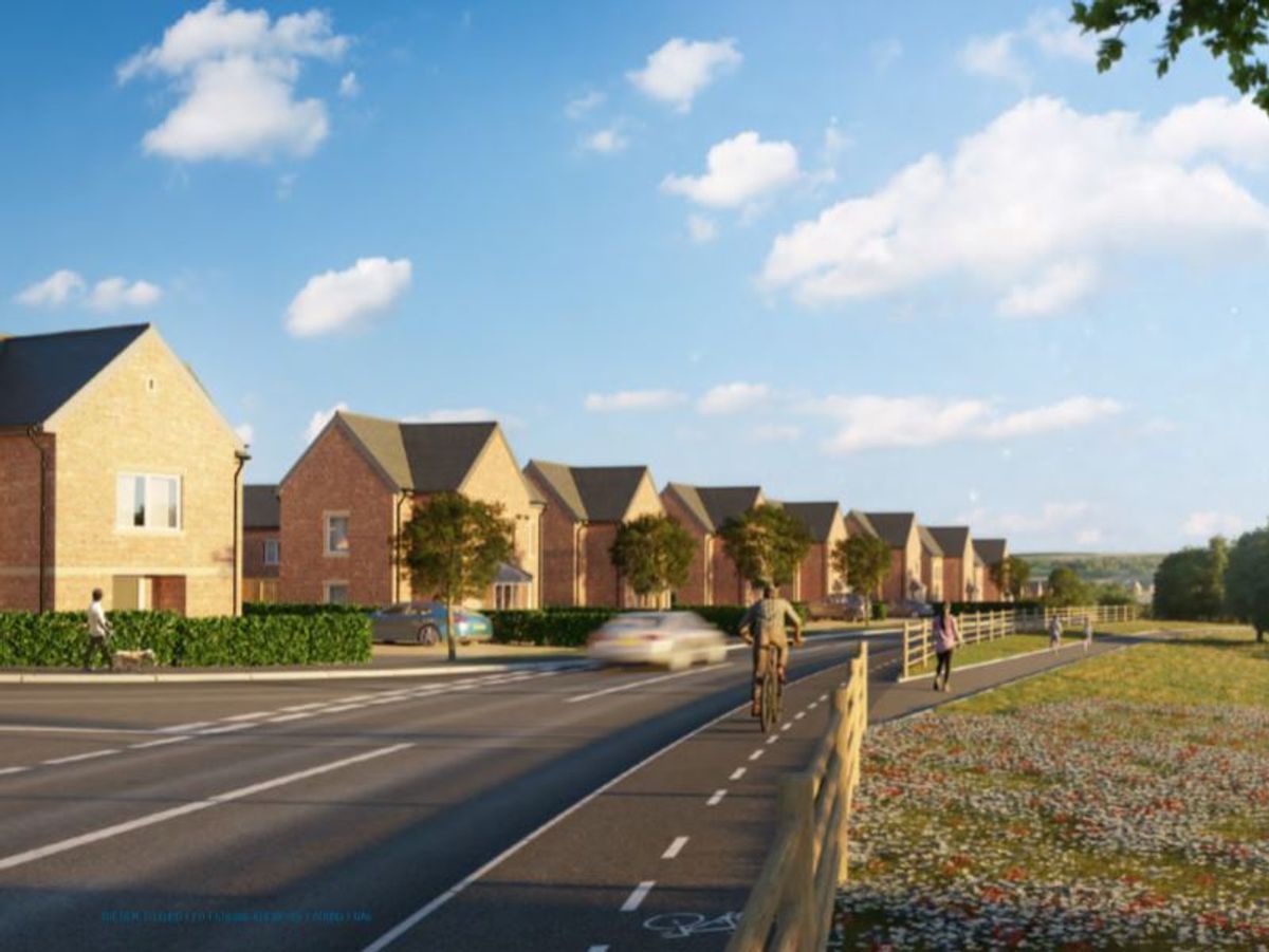 Work begins to build 299 new homes in Telford on land earmarked for ...