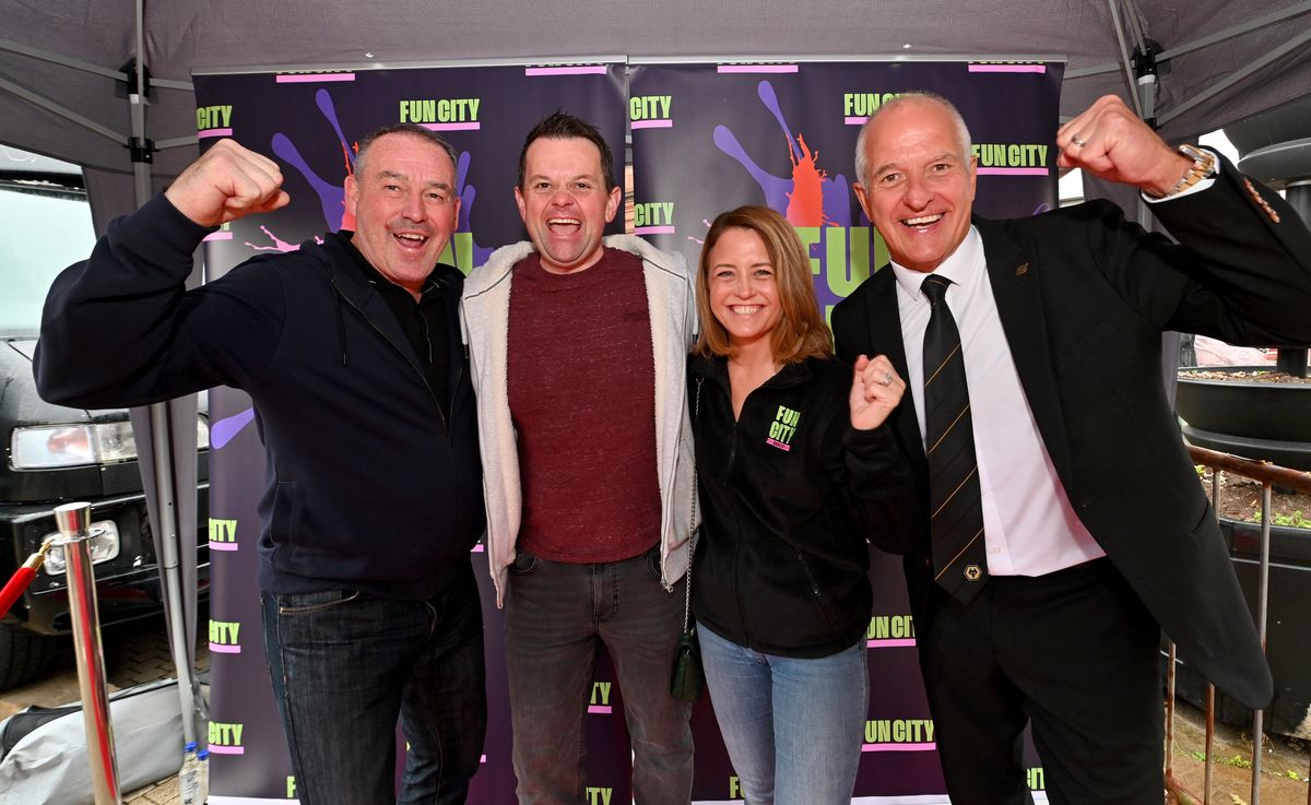 Hundreds flock to town centre as Dudley opens £4m 'Fun City ...