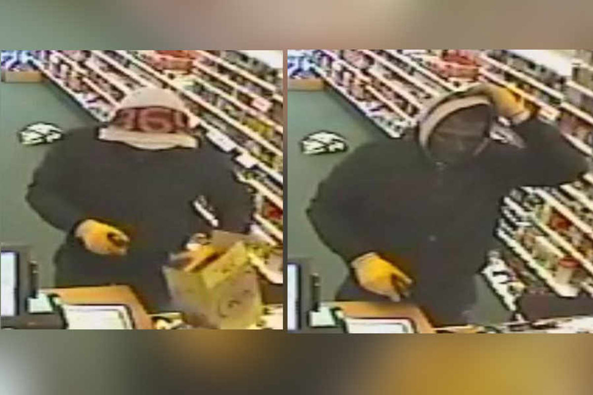 Caught on camera: Sleeping tablets robber fought off with plastic box ...