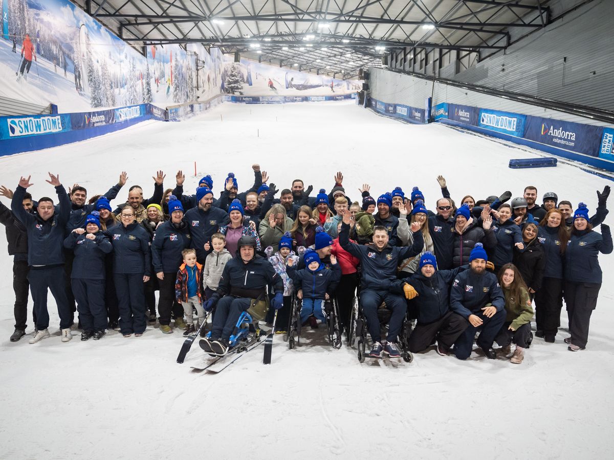Invictus Games’ Team UK hit the ski slopes in last training session ...