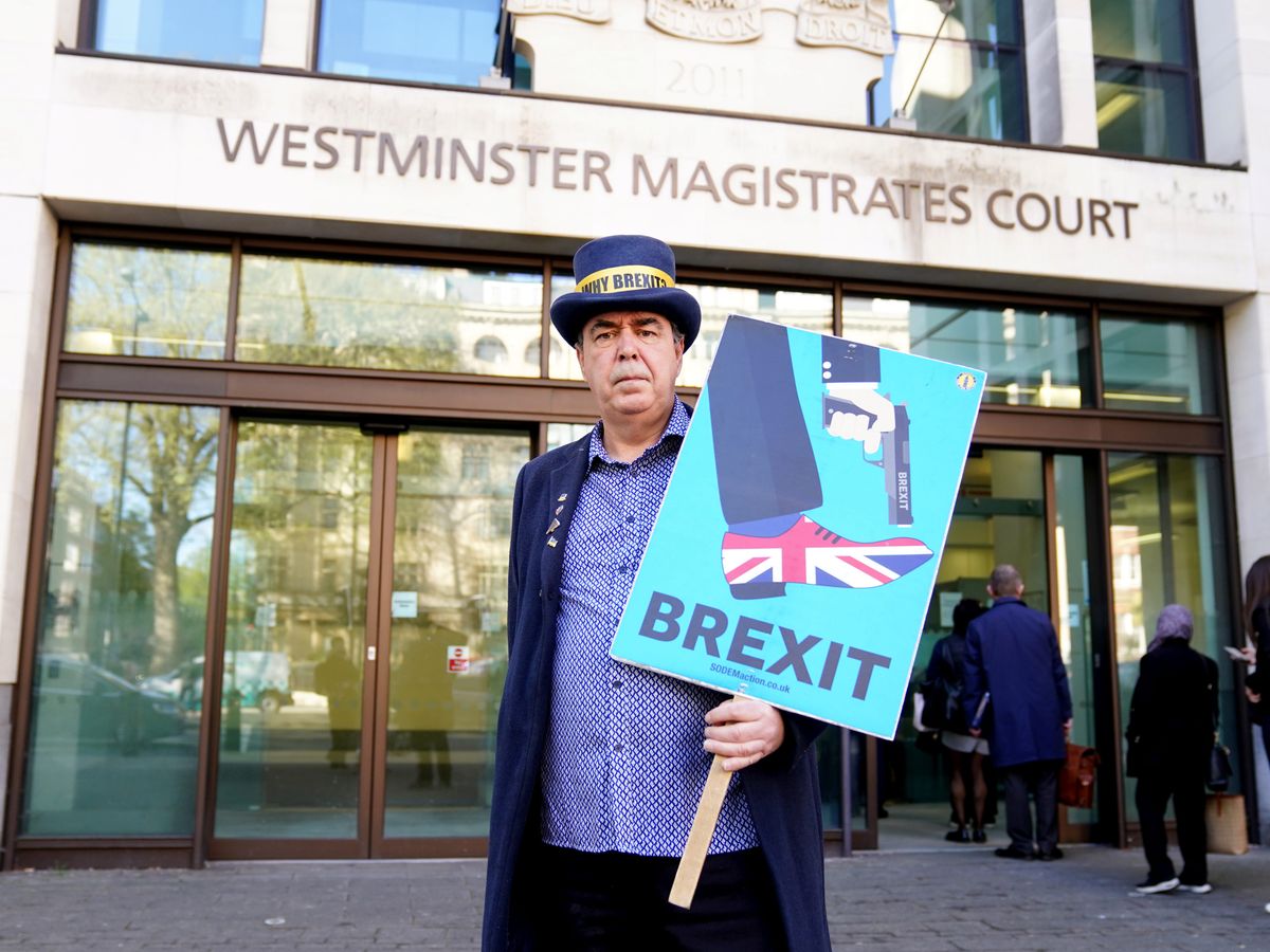 ‘Stop Brexit Man’ cleared of flouting ban on playing music near ...