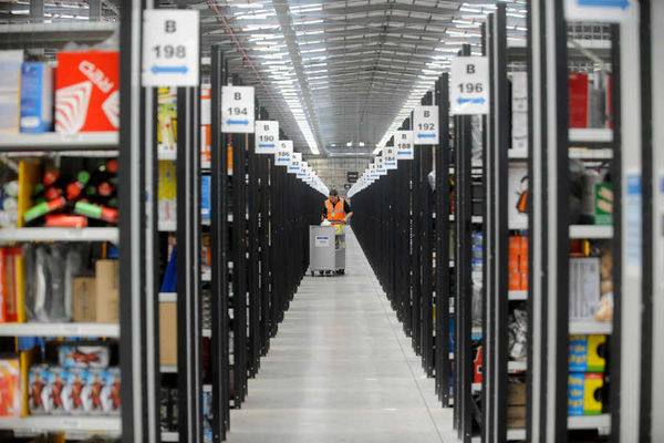 First look inside Amazon Rugeley centre as Christmas rush comes ...