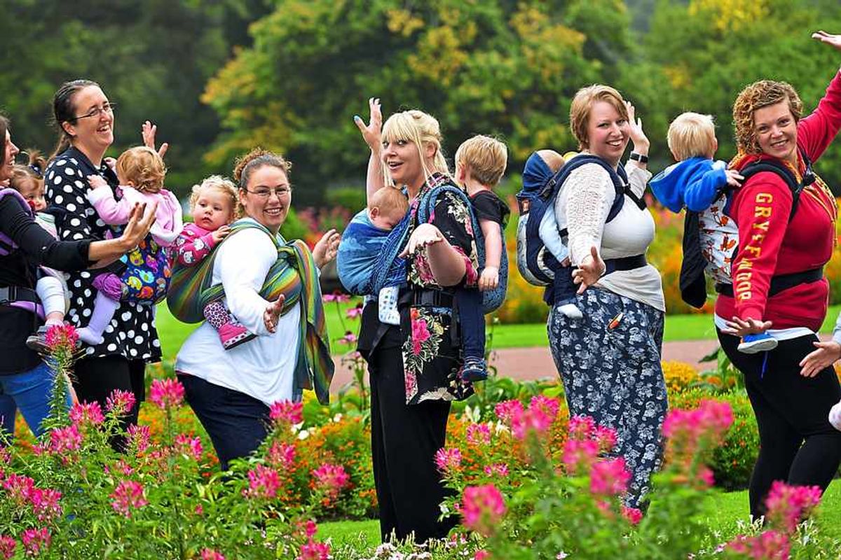 WATCH: Mums sling swinging their way to international fame | Express & Star