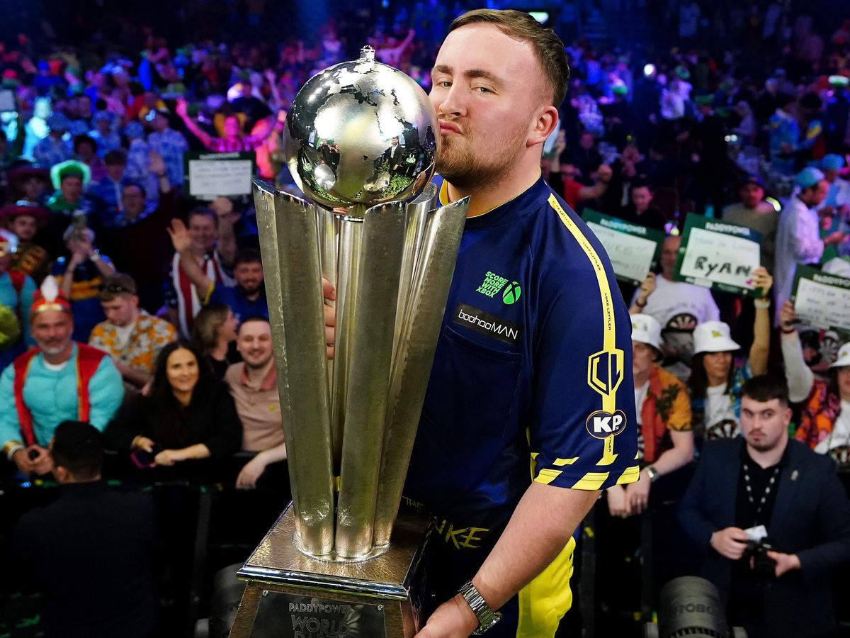 Luke Littler says watching re-run of last year’s final helped him ...