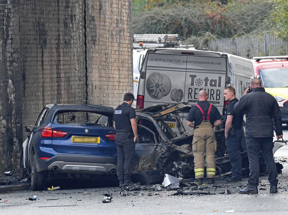 Arrest made and four people taken to hospital after fiery Wolverhampton ...