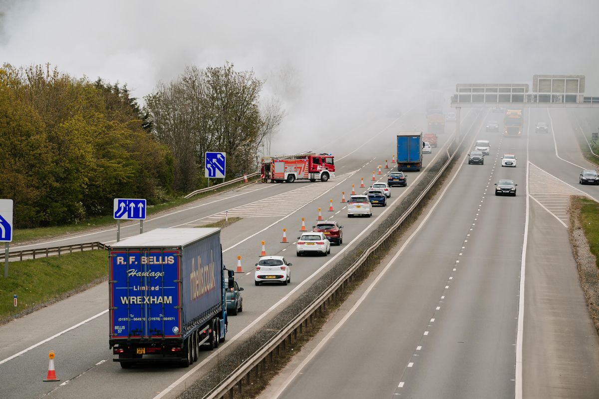 Delays expected as M54 closure continues over the weekend | Shropshire Star