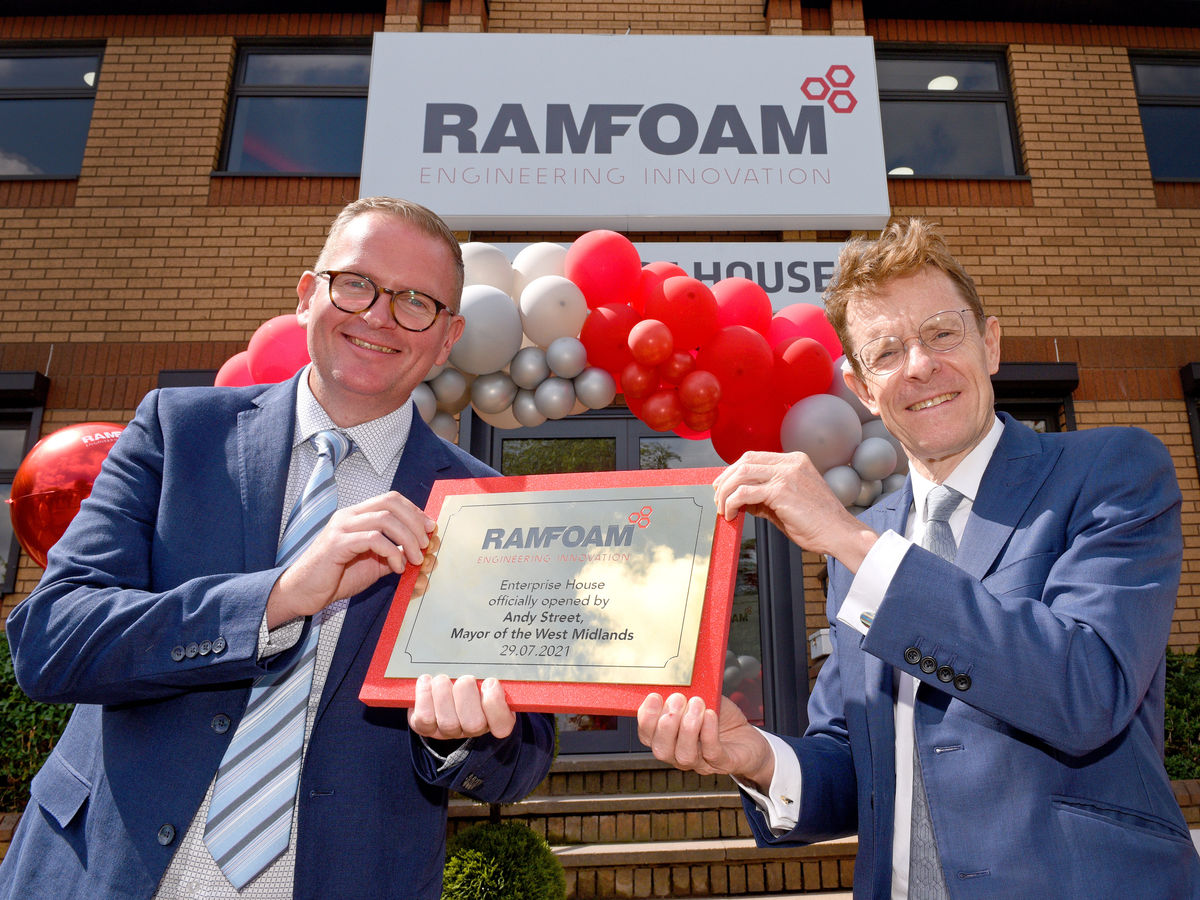 Mayor opens Ramfoam’s new headquarters as company embraces digital ...