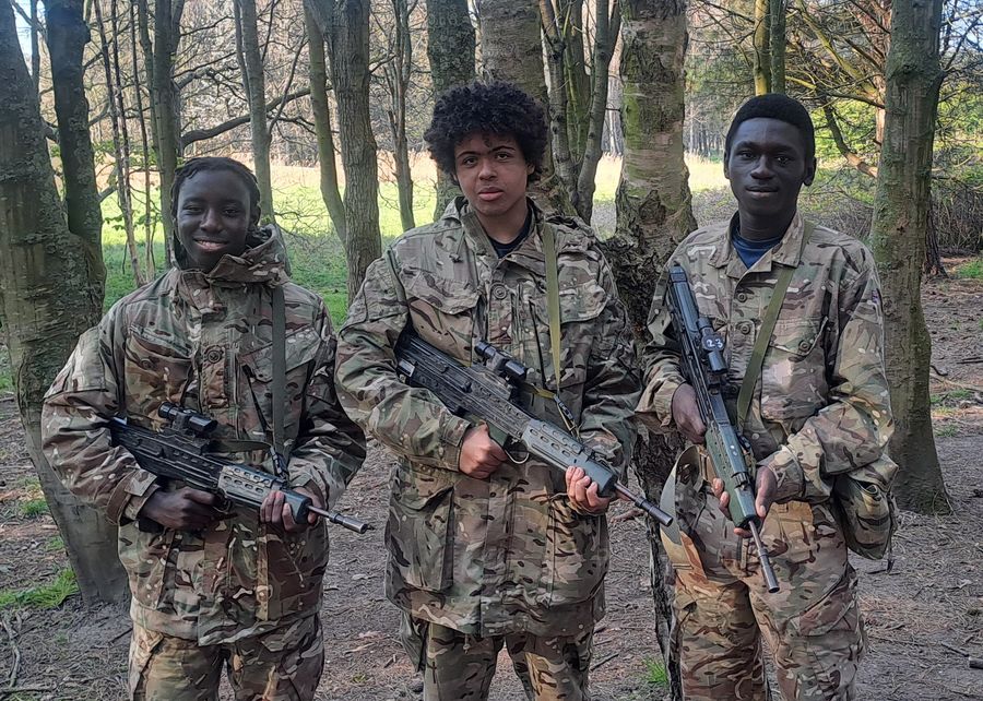 Telford College students visit military training base | Shropshire Star