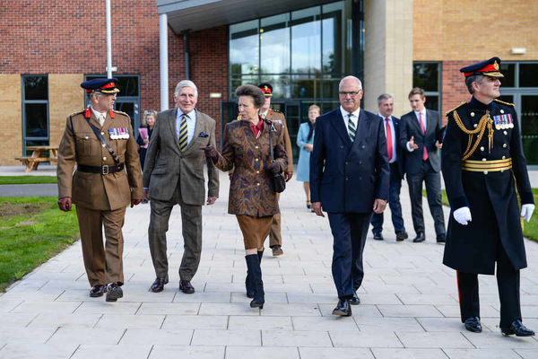 IN PICTURES: Princess Anne opens Army HQ in Stafford | Express & Star