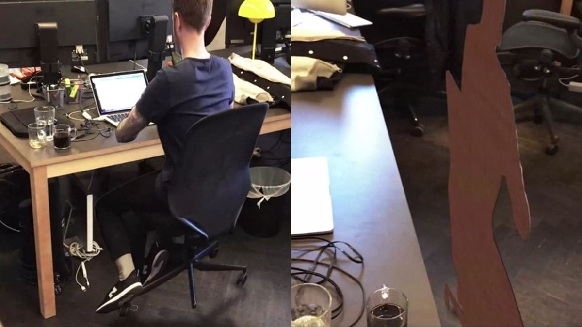 This animator trolled her absent colleague in an incredibly innovative ...